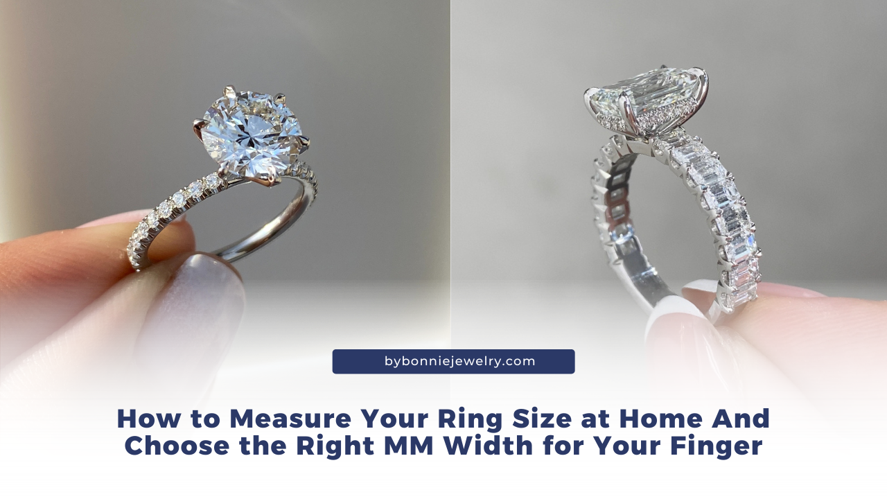 How to Measure Your Ring Size at Home And Choose the Right MM Width fo ...